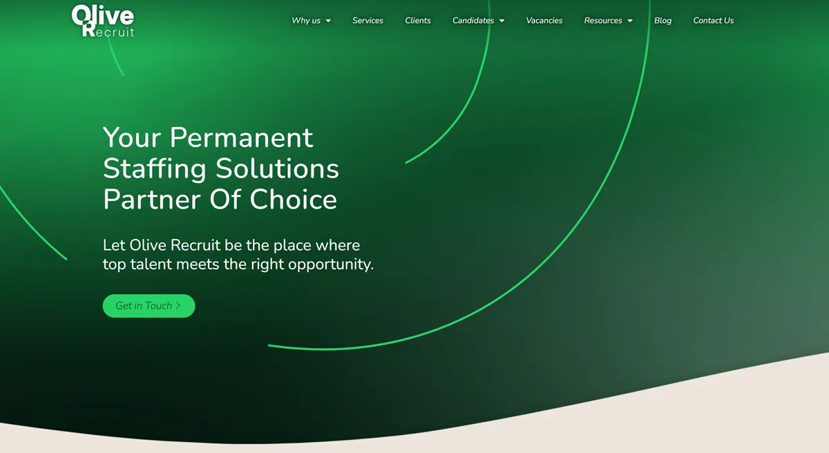 Olive Recruit | UK Staffing Solutions | Job Search